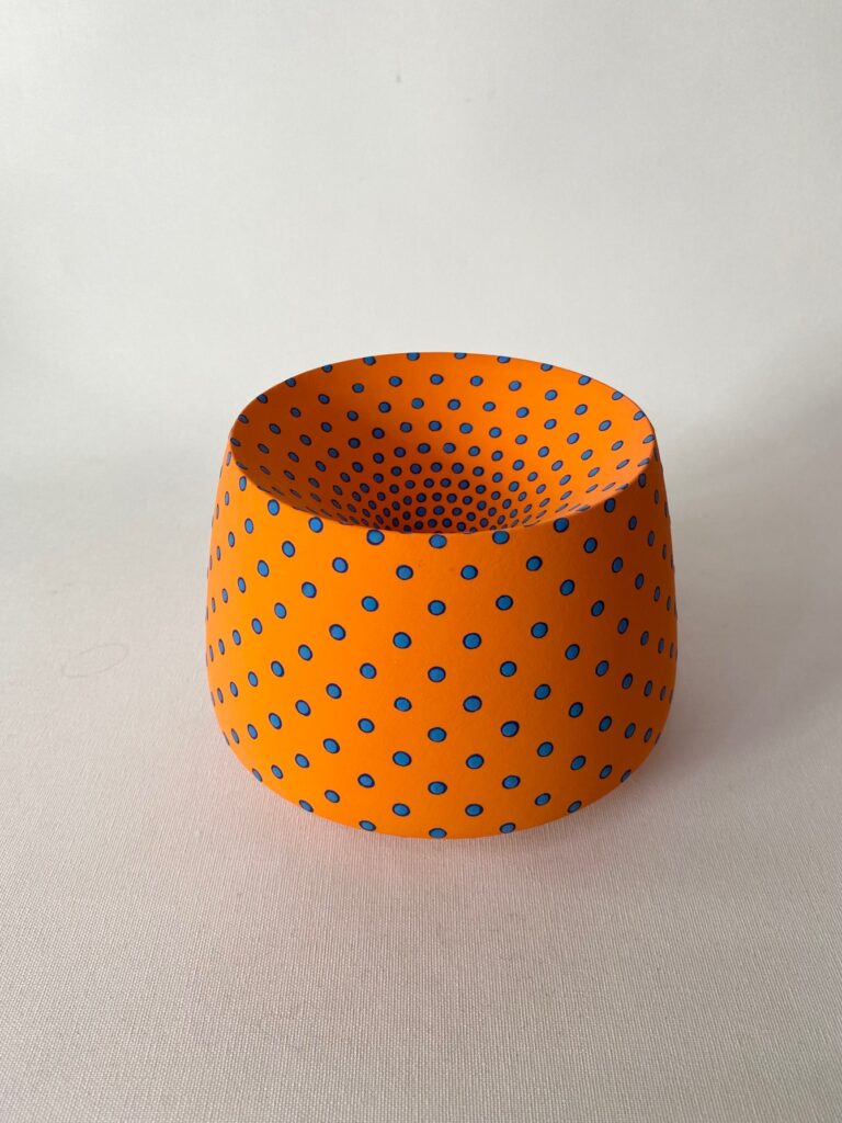 Orange ‘Floating’ vessel by Grainne Watts – The Ceramic House